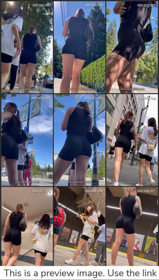 The Longest Candid Follow Ever Part1 – Sexy candid videos